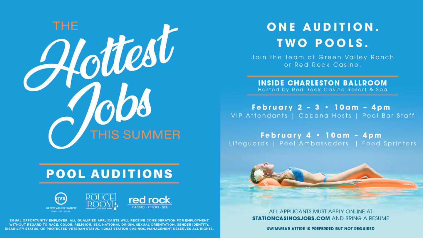 Station Casinos to Host Hiring Event for Upcoming Pool Season and Newly ...
