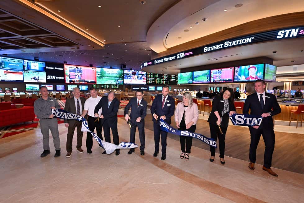Sunset Station Unveiled All-New State-of-the-Art STN Sportsbook Today ...