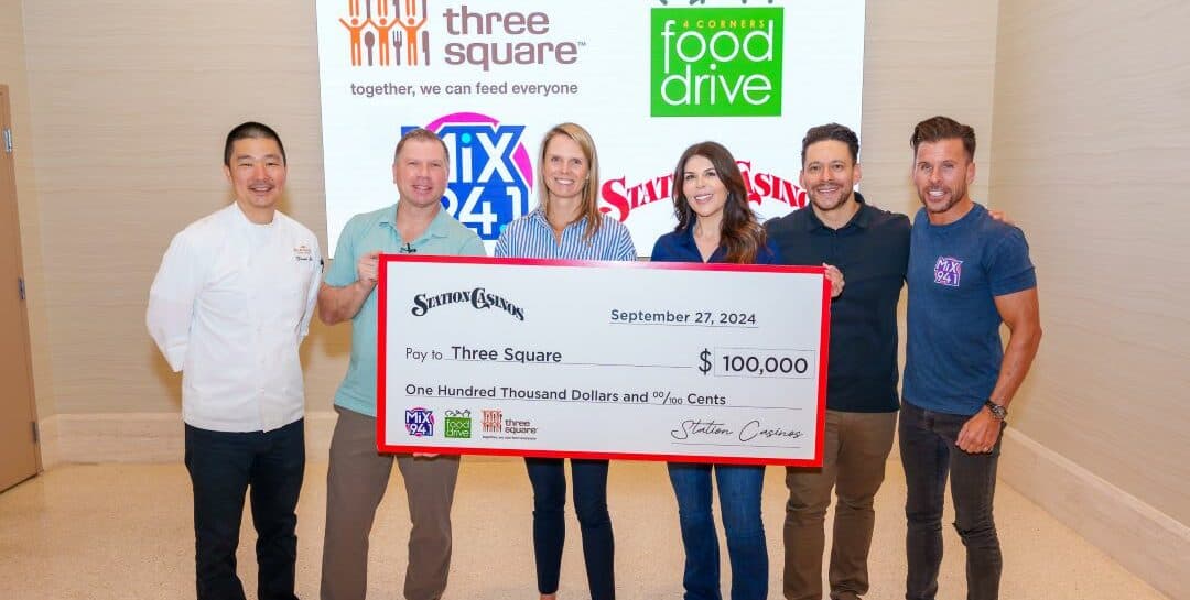 Station Casinos Concludes 4 Corners Food Drive with a Surprise $100,000 ...